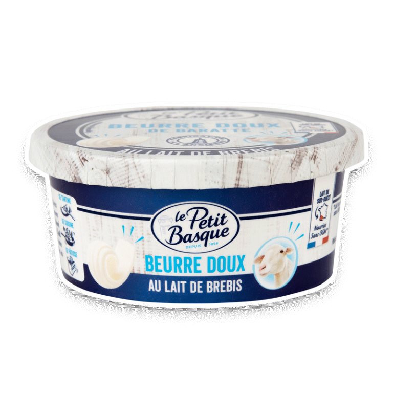 Beurre Doux au lait de brebis - Le Petit Basque