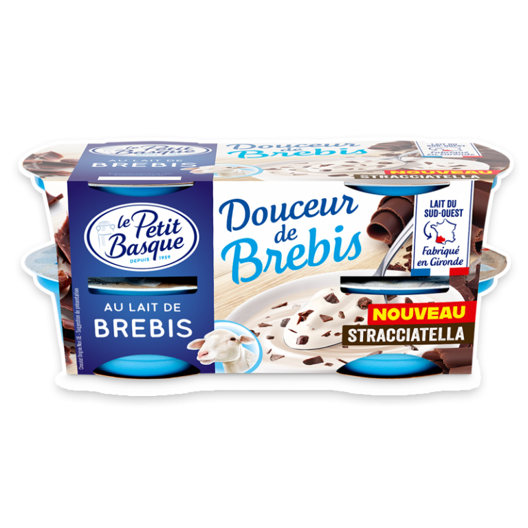 Douceur de brebis stracciatella - Le Petit Basque
