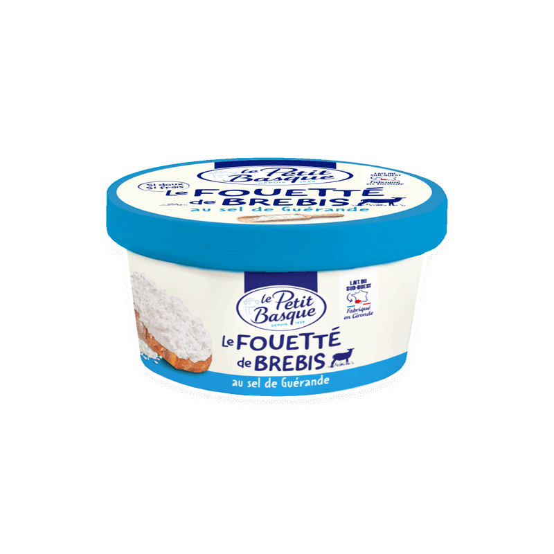 Le fouetté de brebis au sel de Guérande - Le Petit Basque